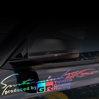toyota GR gazoo racing car sticker bonet stiker kereta bumper body ...