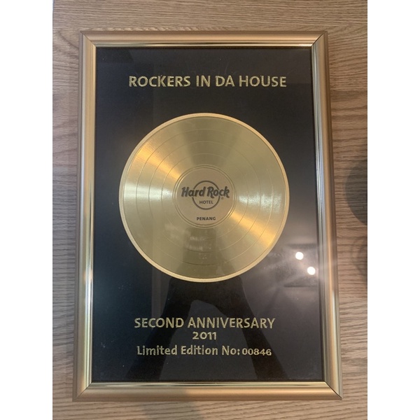 Hard Rock Hotel Second Anniversary Limited Edition Disc - #846 | Shopee ...