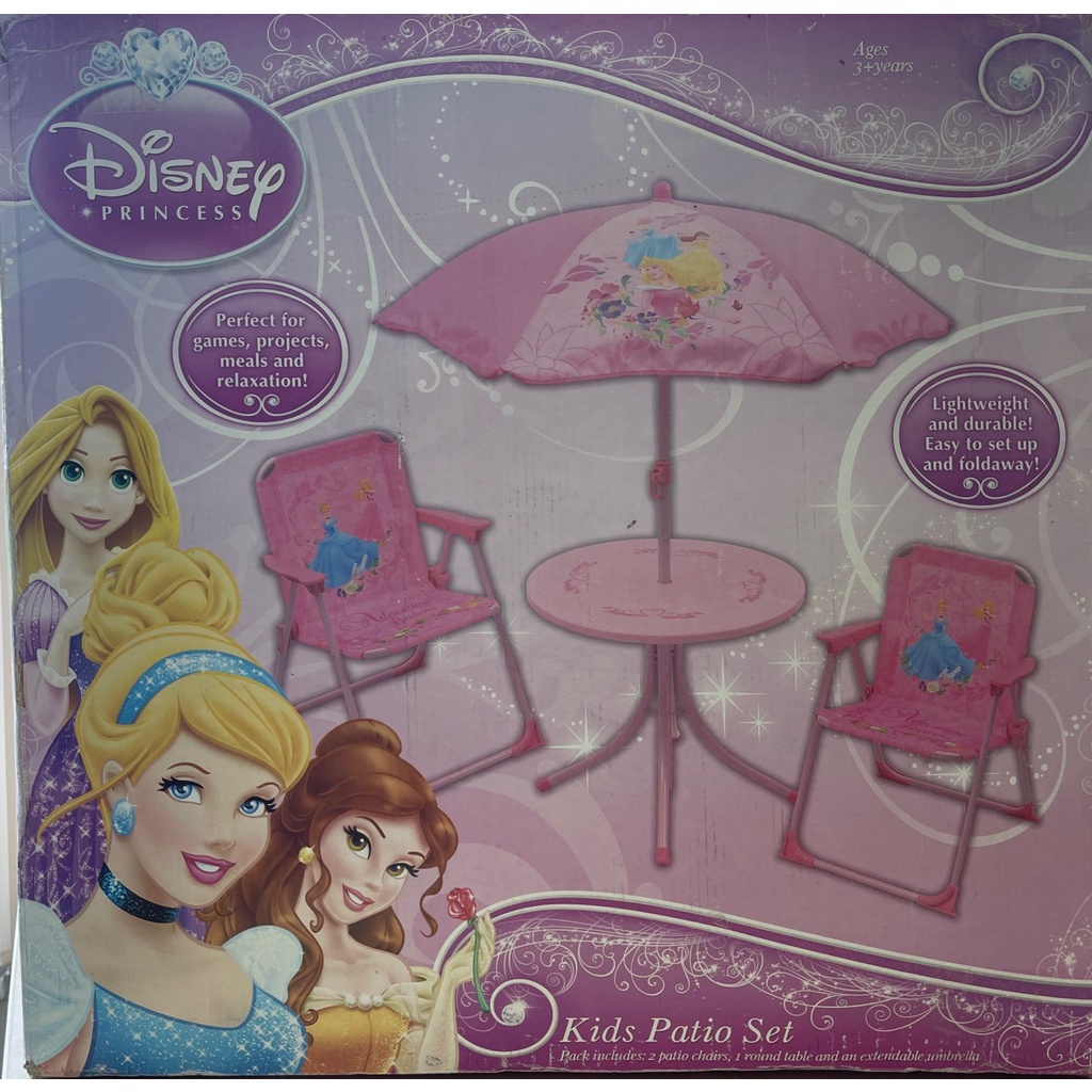 Kids Patio Set Chair Round table Shopee Malaysia