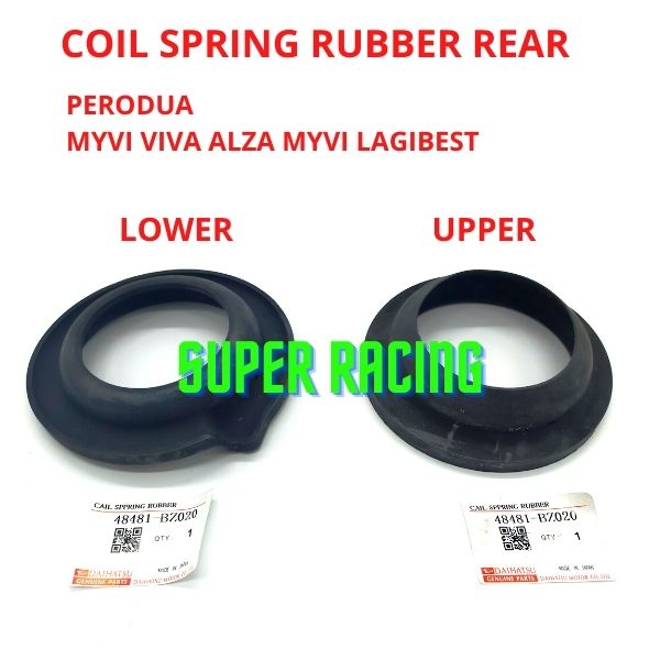PERODUA MYVI VIVA ALZA MYVI LAGI BEST REAR COIL SPRING RUBBER UPPER ...