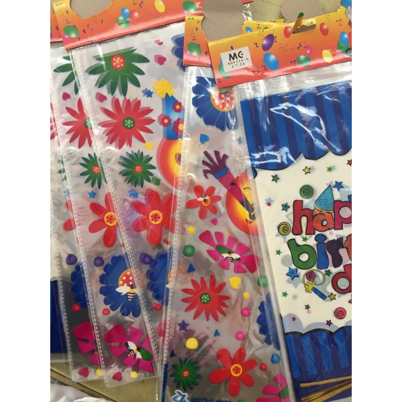 Transparent Plastic Bag Wording Birthday Party Packaging | Shopee Malaysia