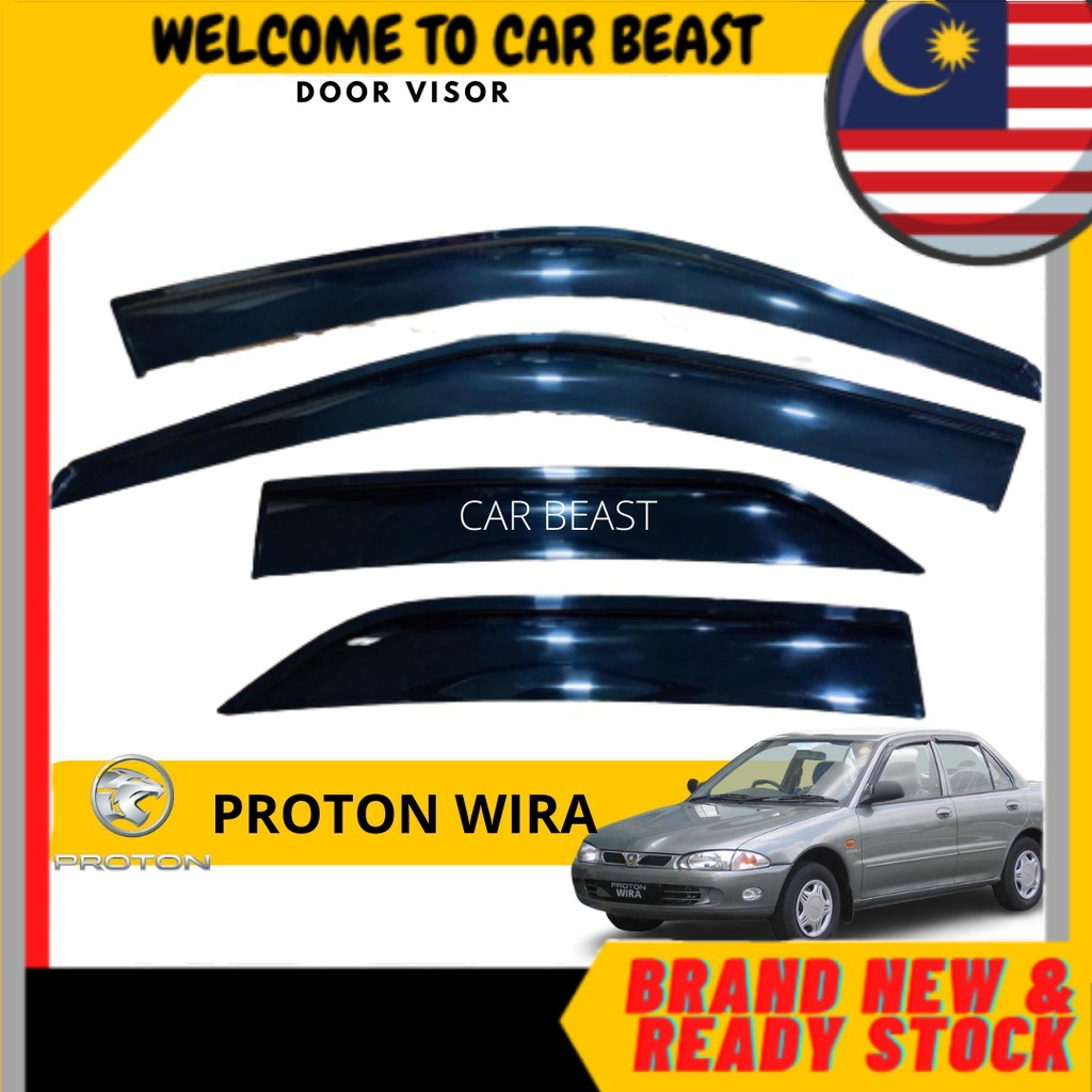 PROTON WIRA 4 INCH DOOR VISOR | Shopee Malaysia
