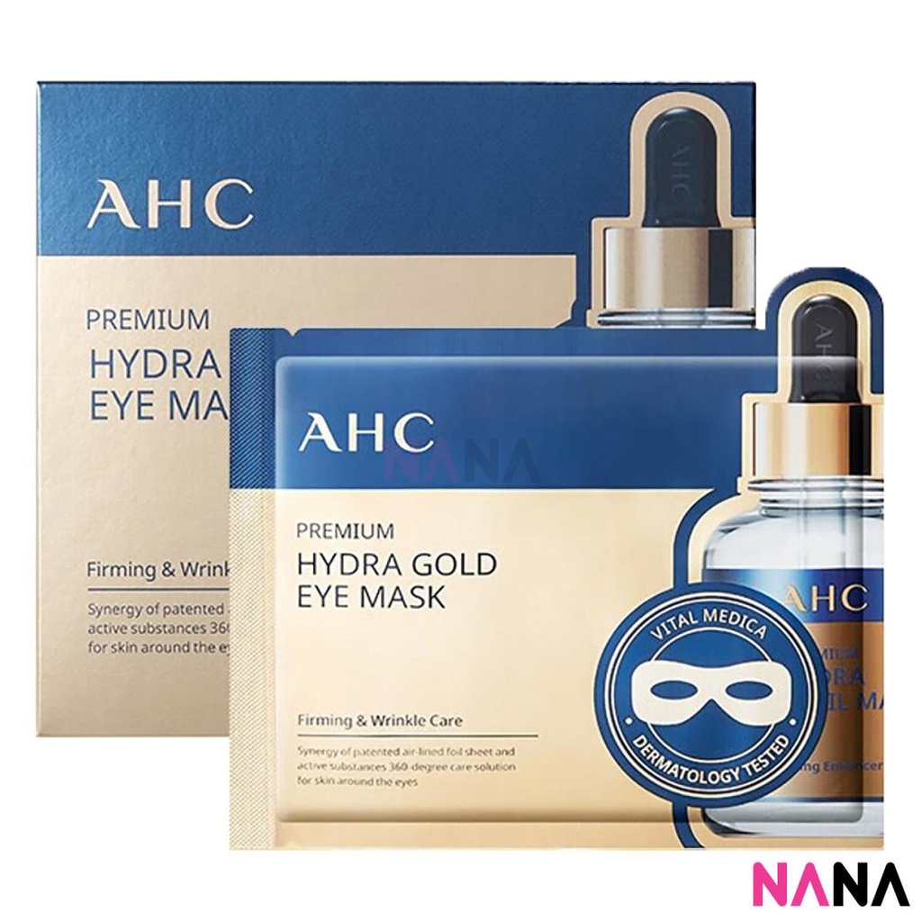 AHC Hydra Gold Foil Eye Mask 5pcs | Shopee Malaysia