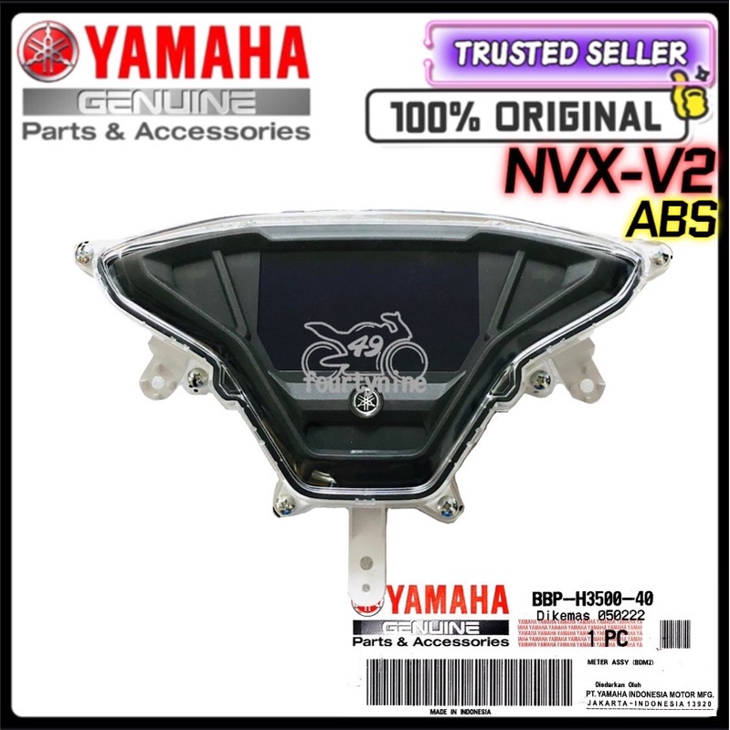 100% ORIGINAL V1 V2 NVX155 NVX SUPPORT ABS METER ASSY SPEEDOMETER METER ...