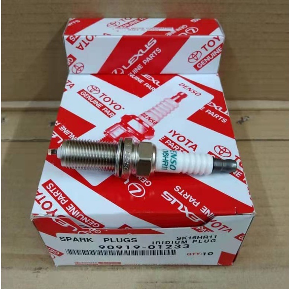 TOYOTA IRIDIUM PLUG SPARK PLUG 90919-01233 SK16HR11 TOYOTA CAMRY ALPHARD VELLFIRE RAV4 FJ ...