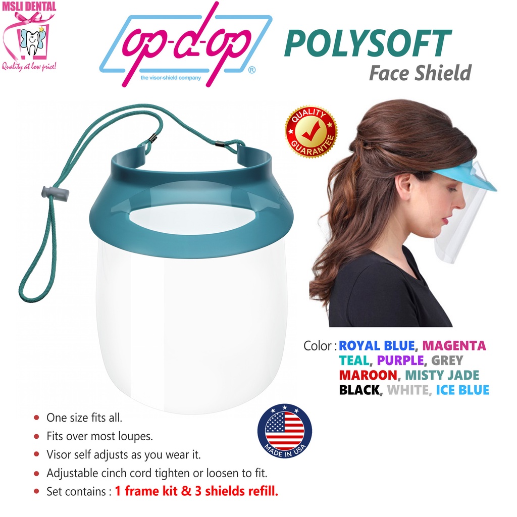 OP D OP POLYSOFT Face Shield | Shopee Malaysia