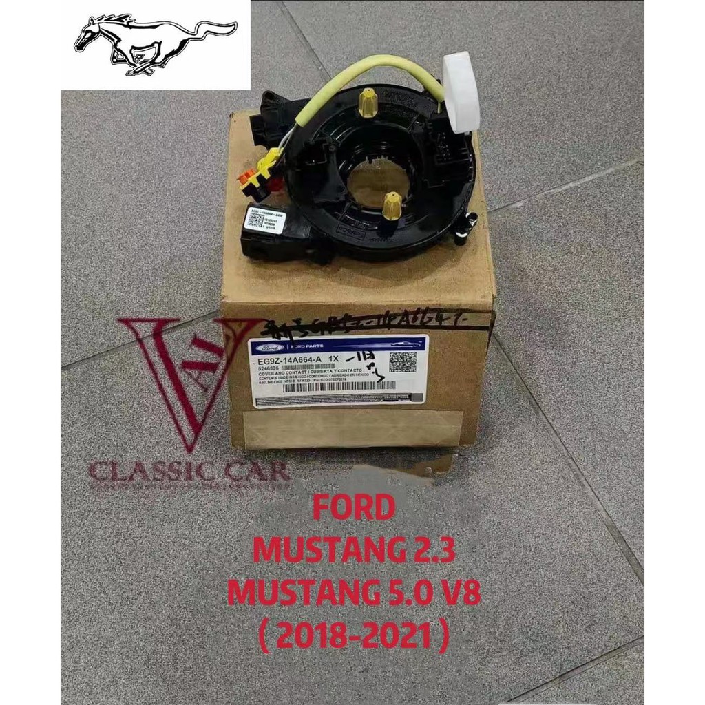 ( 100% ORIGINAL ) FORD MUSTANG 2.3 5.0 V8 ( 2018-2021 ) STEERING CLOCK ...