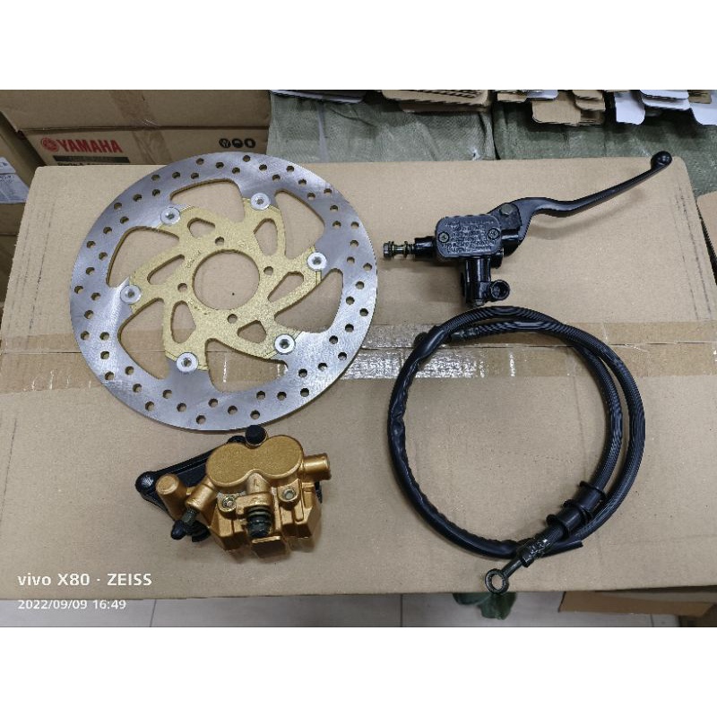 lc135 5speed lc135 new front disc brake pump set / full set 4 in 1 with ...
