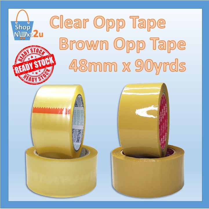 Opp tape 48mm x 80m | clear tape | transparent tape | brown tape ...