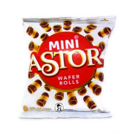 Astor Mini Wafer Rolls Chocolate 27G | Shopee Malaysia