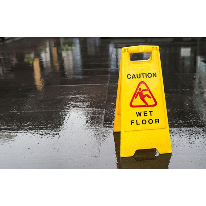 Wet Floor Yellow Foldable Floor Sign Board Stand Papan Kuning Amaran ...