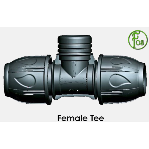 Poly Pipe Fitting , Female Tee 32mm x 3/4" (80pcs) | Shopee Malaysia