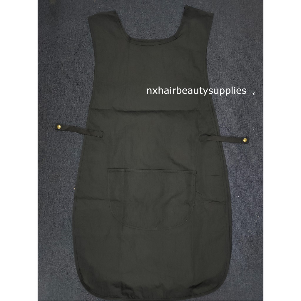 2 Side Apron (No Logo) & Black & White Hair Apron | Shopee Malaysia