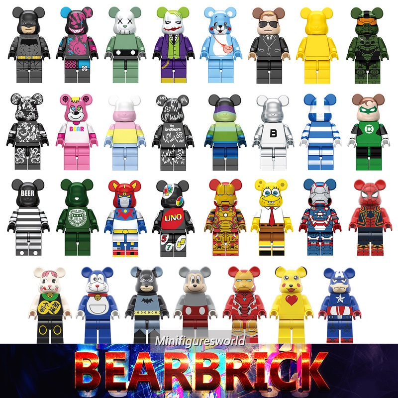 Kids Toys Gifts Minifigures Bears Collection Building Blocks Hot Sales ...