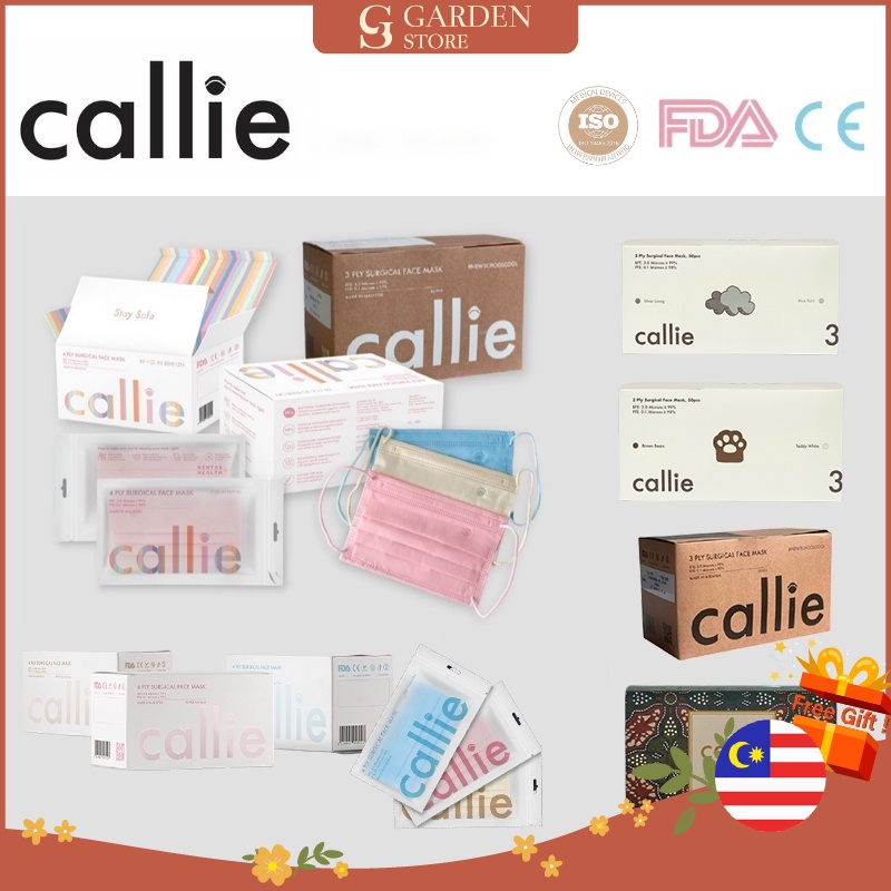 Callie 3ply 4ply Surgical Disposable Mask Kids Adult Medical Face Mask ...