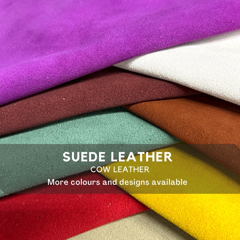 SUEDE Cowhide leather Suede Kulit Lembu Leathercraft [CS07] | Shopee ...