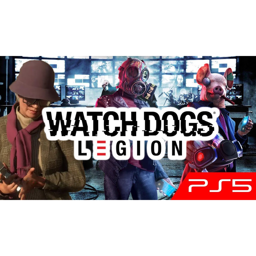 PS5 Watch Dogs Legion (English Chinese Multilingual Version 中英文合版 ...
