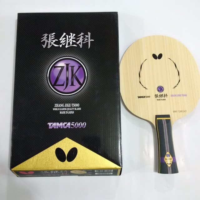 Authentic Butterfly Tamca 5000 T5000 Zhang Jike 7 Ply Ping Pong Bat | Shopee Malaysia