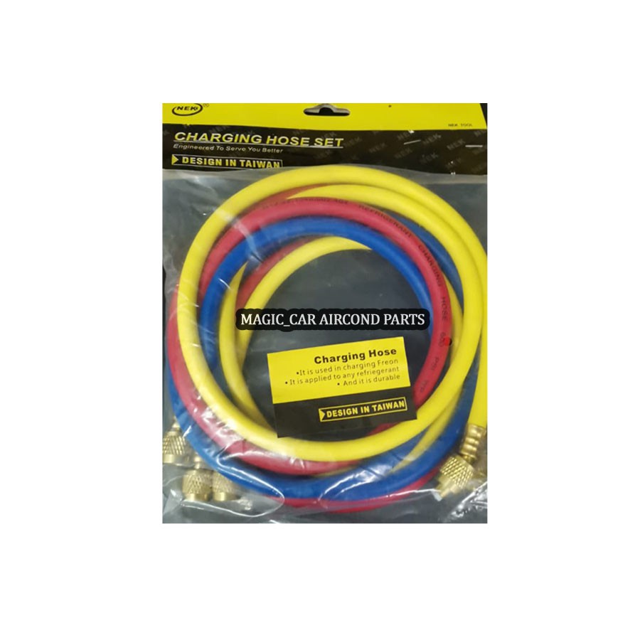 R12/ R134 OEM TAIWAN NEW METER CHARGING HOSE/ HOS (CAR AIRCOND SYSTEM ...