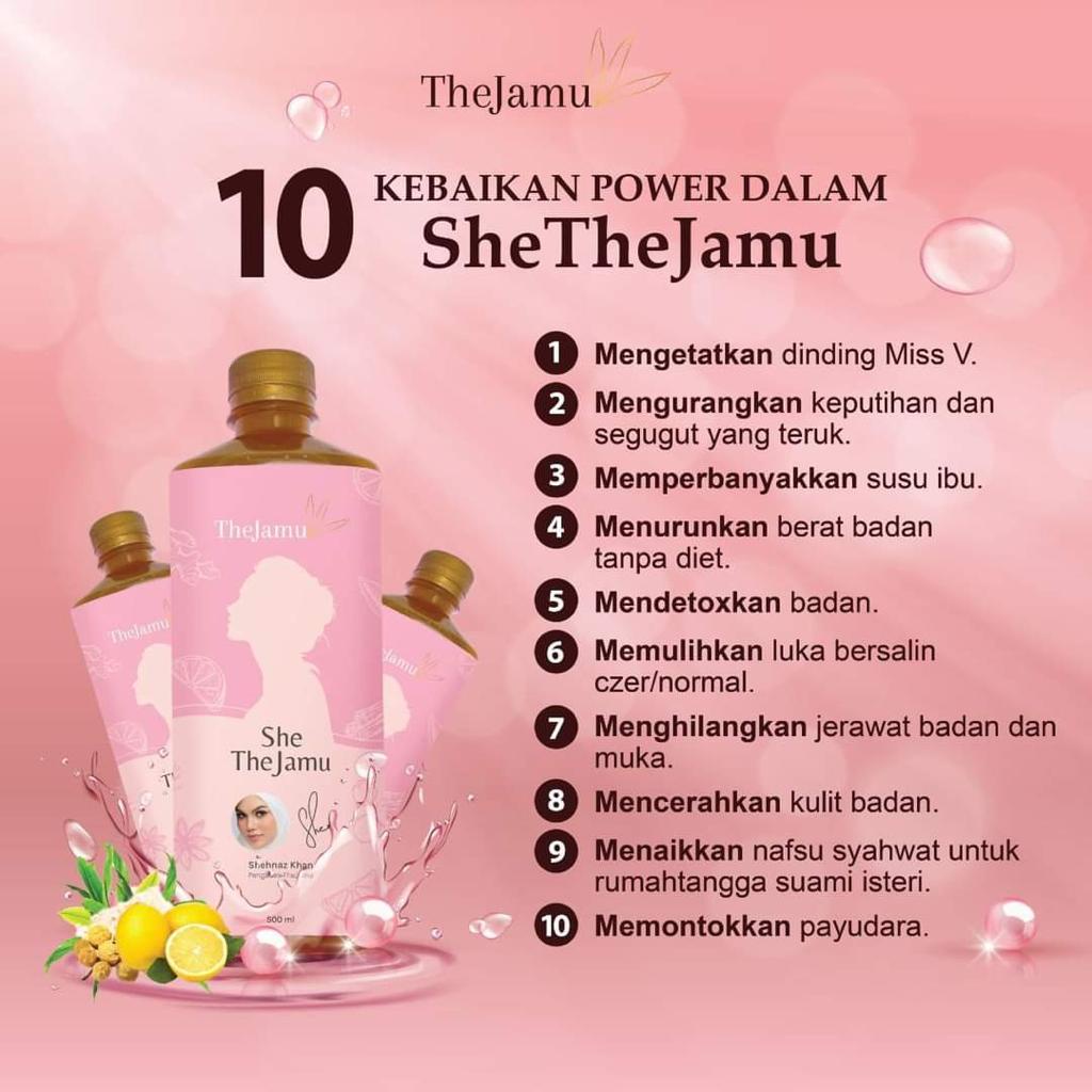 THE JAMU SHE NATURAL ORIGINAL HQ | Shopee Malaysia