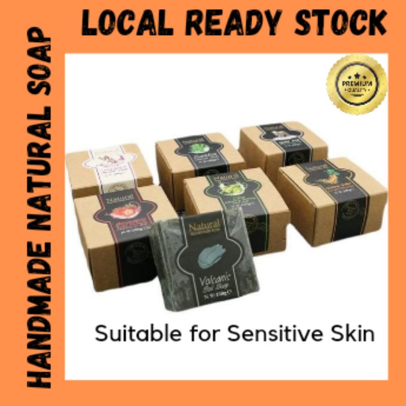 Door Gift Sabun Tempatan 100% Handmade Cold Process Soap Suitable For ...