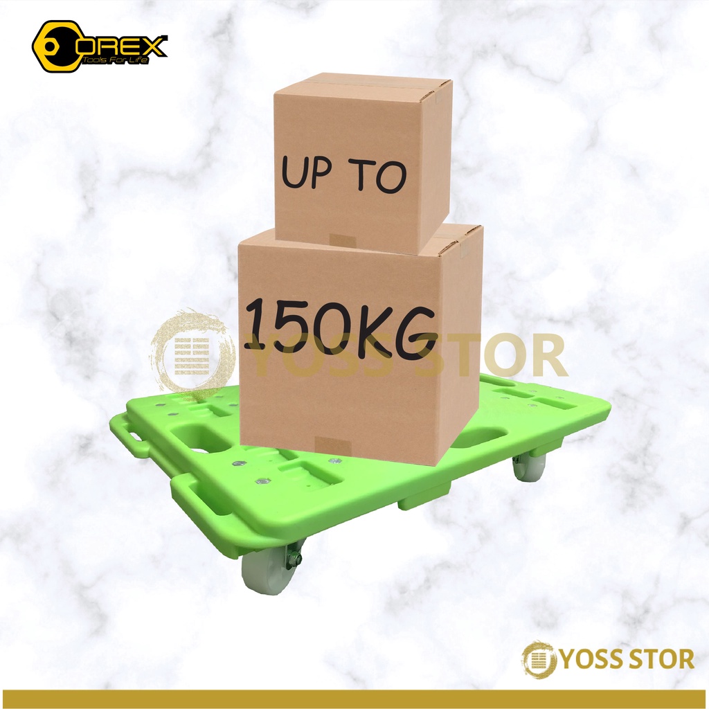 YOSS 100kg / 150kg Combinable Trolley Turtle Trolley Join-able Trolley ...