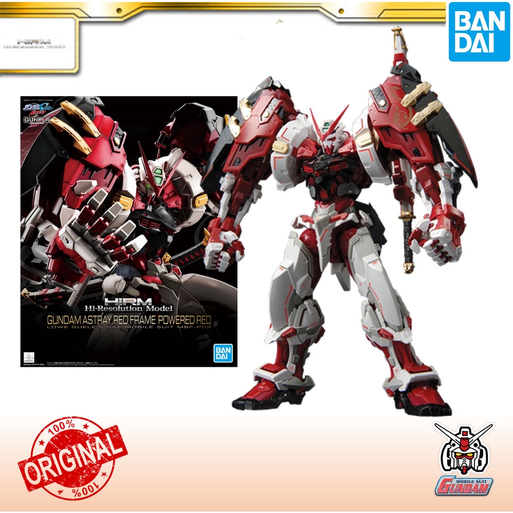 Bandai Gundam HI-RESOLUTION Model Kits Gundam Astray Red Frame Powered ...