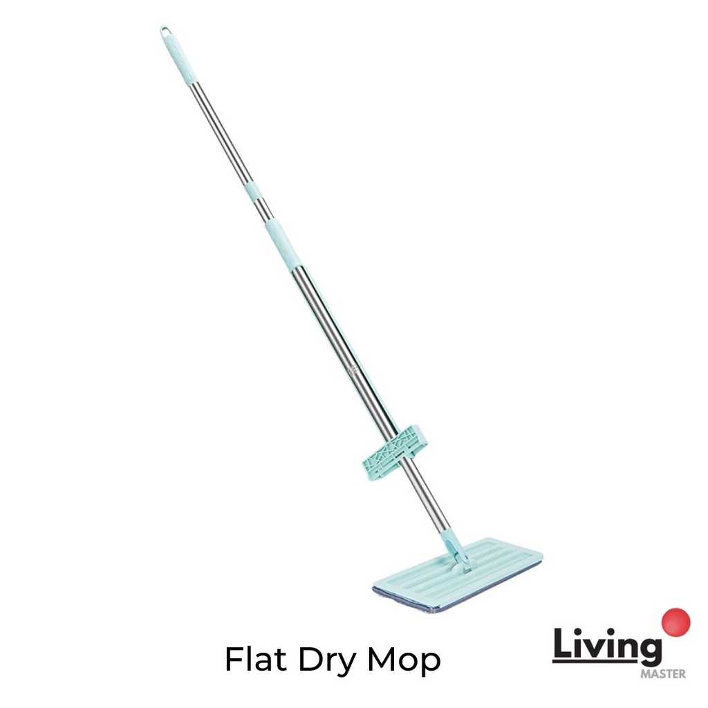 360° Spin Microfiber Flat Mop Lightweight Aluminum Plate Flat Mop Floor ...