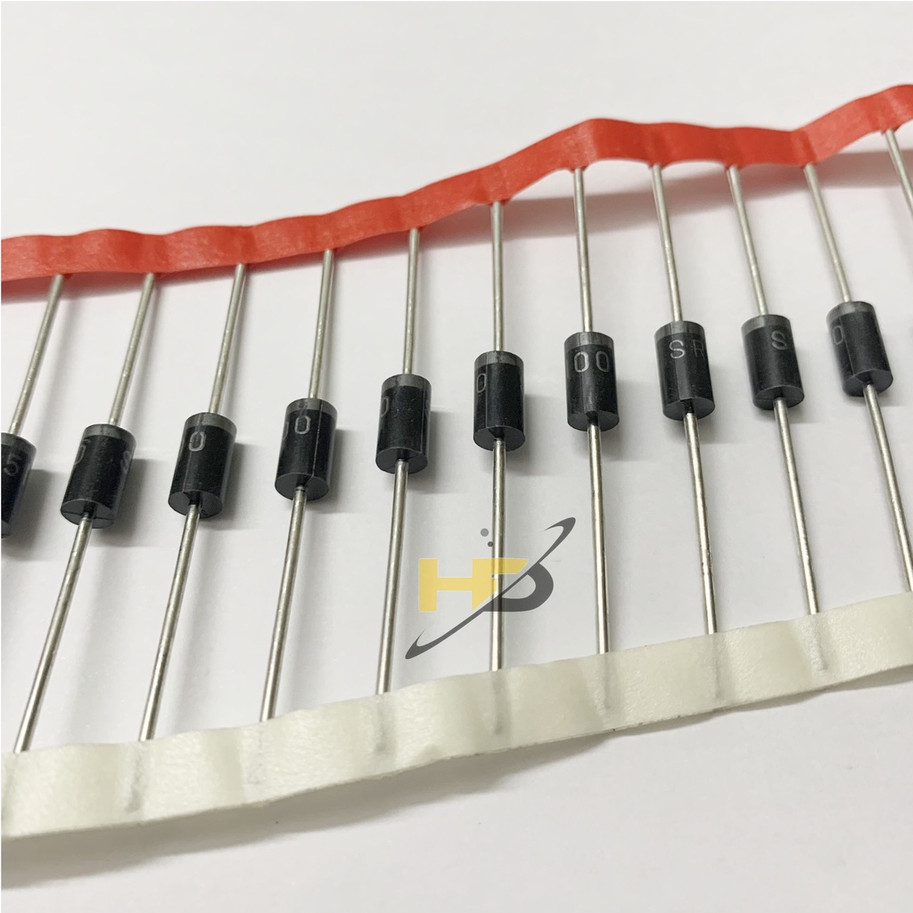 Package of 5 Diode SR5100 DO-201AD SCHOTTKY 5A 100V DIP Diode (New ...