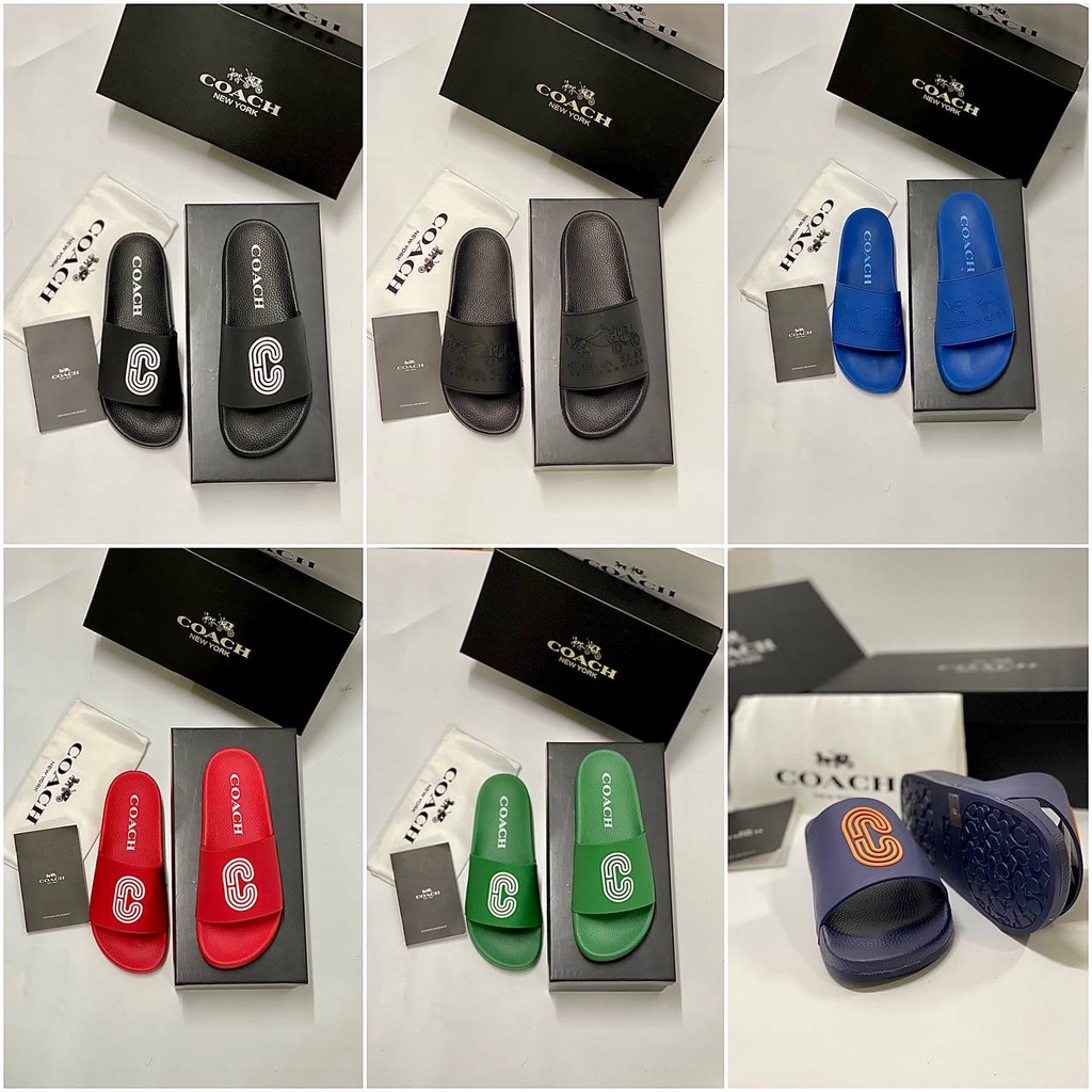 READY STOCK Sandal coach /selipar /flip flop | Shopee Malaysia