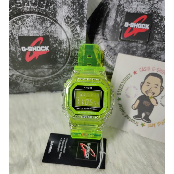 Casio G-Shock ORIGINAL CUSTOM KERMIT DW-5600 WATCH | Shopee Malaysia