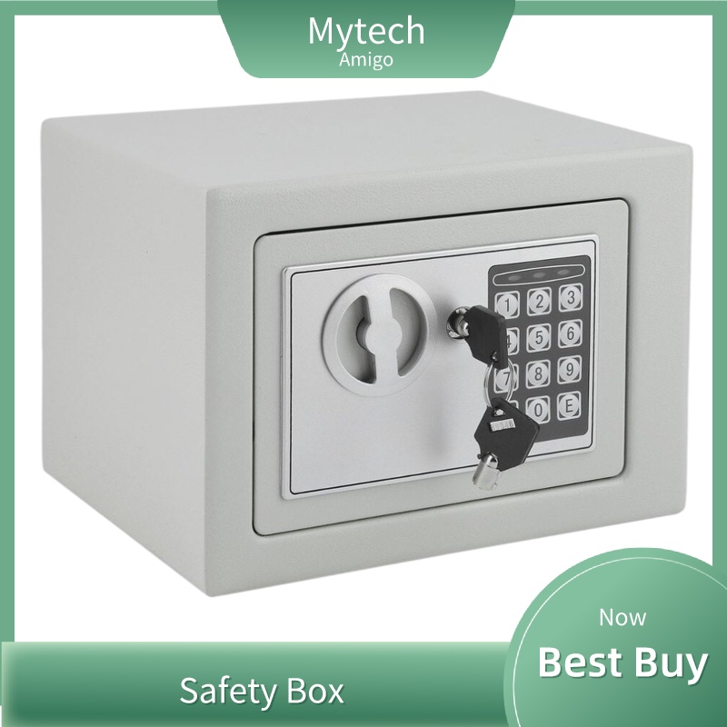 Digital Safety Box Safe Box Lock Storage Box Anti-Theft Security Box ...
