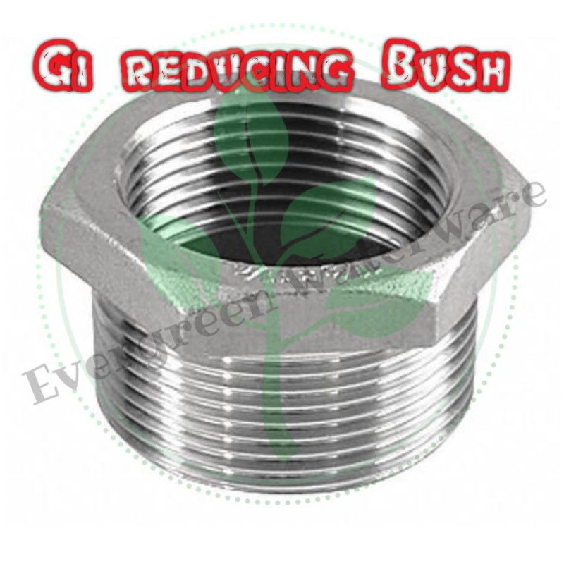 GI Reducing Bush / GI Galvanized Iron Reducing Bush /GI Pipe Fittings ...