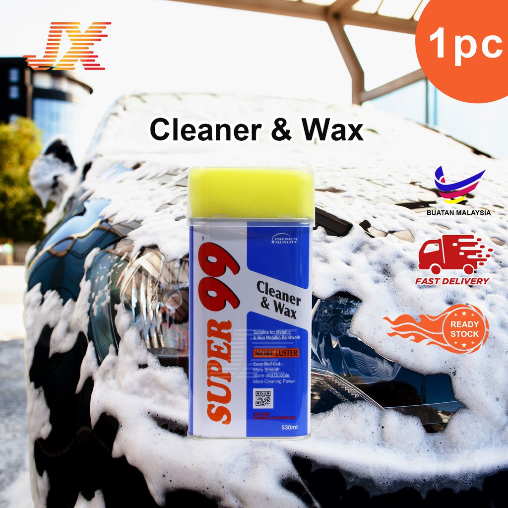 multipurpose cleaner SUPER 99 Luster Cleaner & WAX 530ml (MADE IN ...