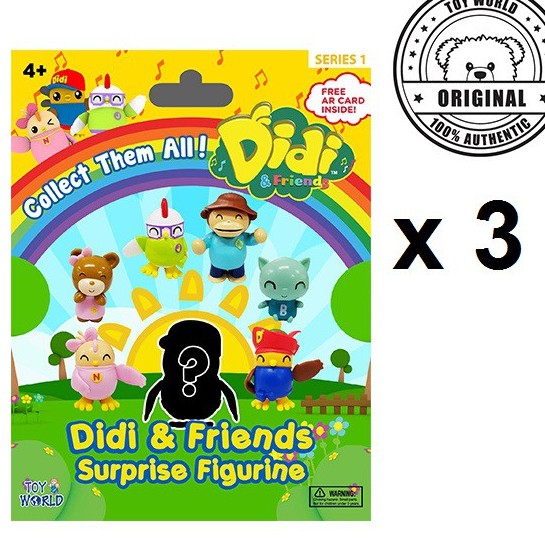 Toy World Didi and Friends Surprise Figurine Series - Assorted Designs ...