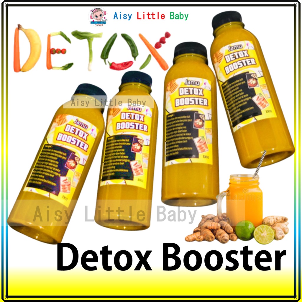 Jamu Detox Booster + 🎁| Jus detox | kempis perut | air detox | kurus ...