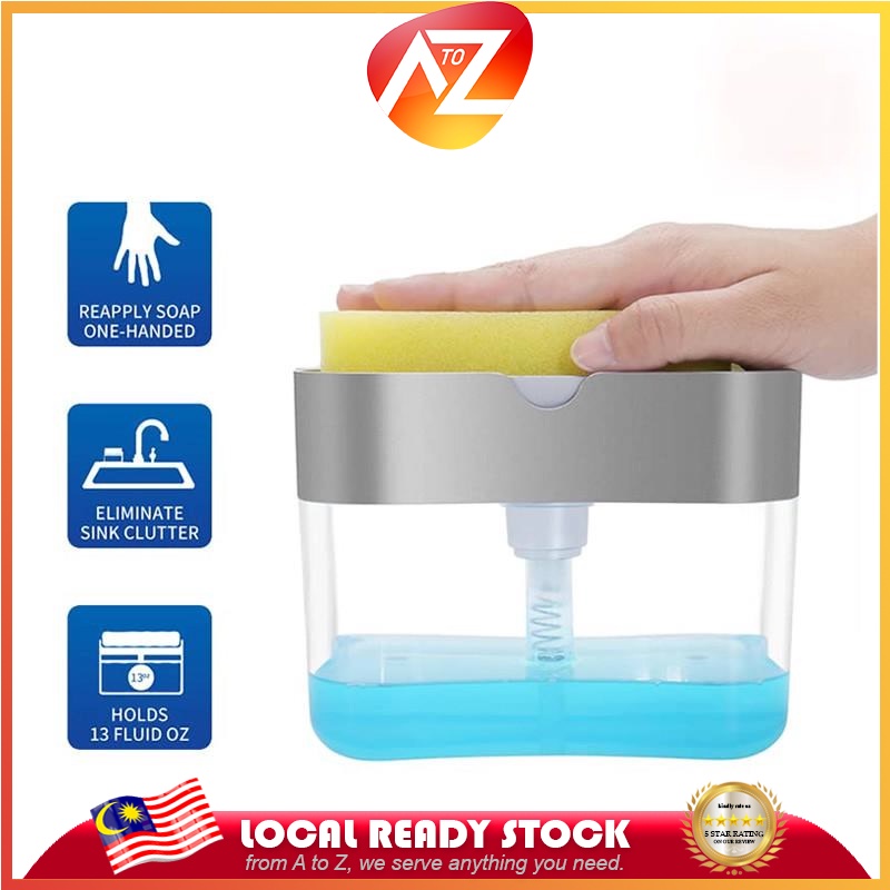 A To Z Soap Dispenser Dishwashing Box Soap Liquid Box Kitchen ...