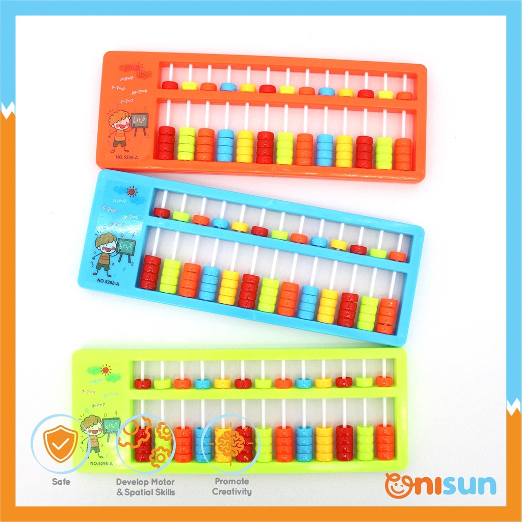 [Wholesale] Learn Math with Fun! Kids Abacus Toy | Mathematics ...
