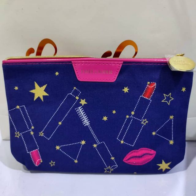 Estee lauder makeup pouch -star | Shopee Malaysia