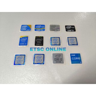 Intel Core I3 sticker i3 1st - 11th Generation Laptop Notebook CPU ...