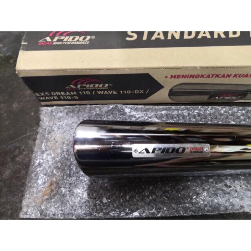 wave100 wave100R wave100-r dream 110 dream110 standard RACING EXHAUST ...