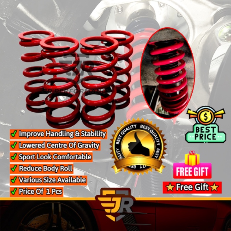 Spring Adjustable Spring Coil 6k 8k 10k 12k 65mm Adjustable Coilover ...