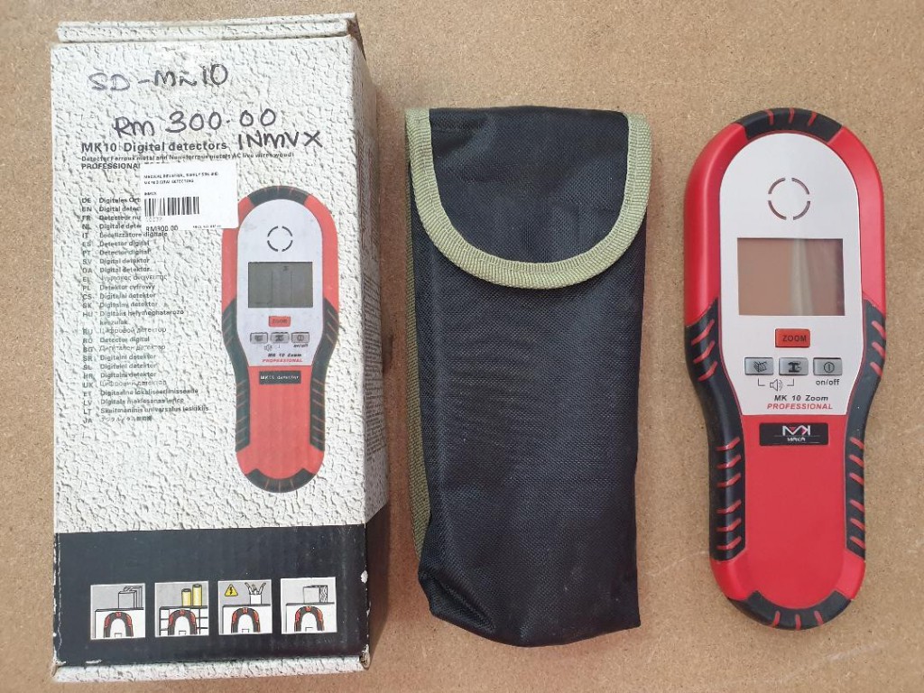 MK10 Multifunction Industrial Metal Detector Digital Wall Detector ...