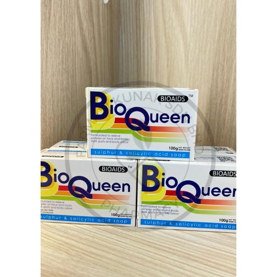 BIOAIDS BIO QUEEN SULPHUR AND SALICYLIC SOAP 100G | Shopee Malaysia