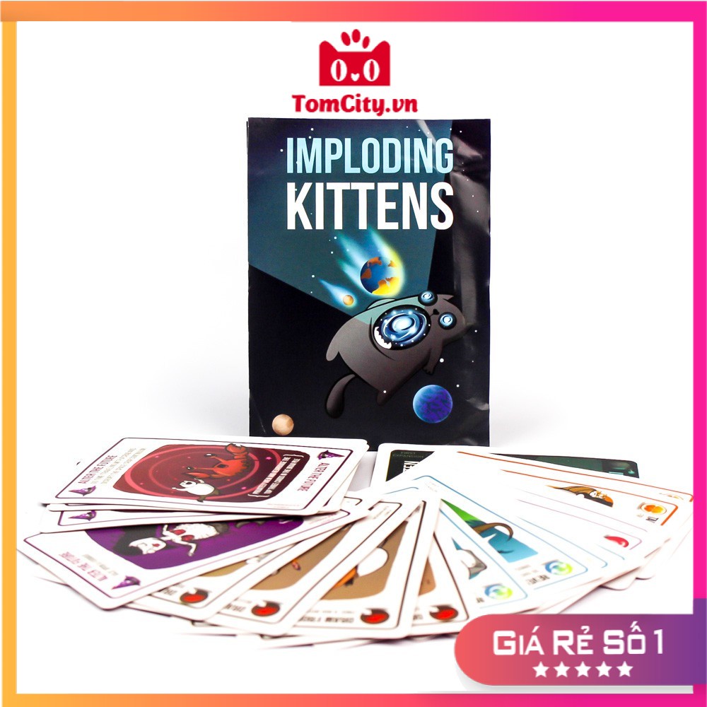 Game Cat Board Game 3 Imploding Kittens Expanded Cat Board Game ...