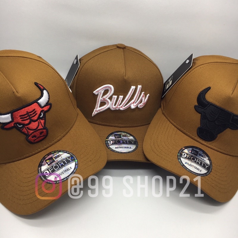 NBA Cap Unisex Brown Bulls NBA Baseball Cap | Shopee Malaysia