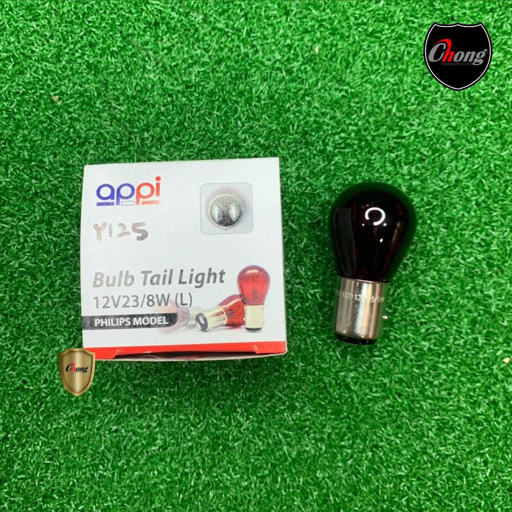 MENTOL BELAKANG WARNA MERAH APPI BULB RED 12V23/8W (1PCS) | Shopee Malaysia
