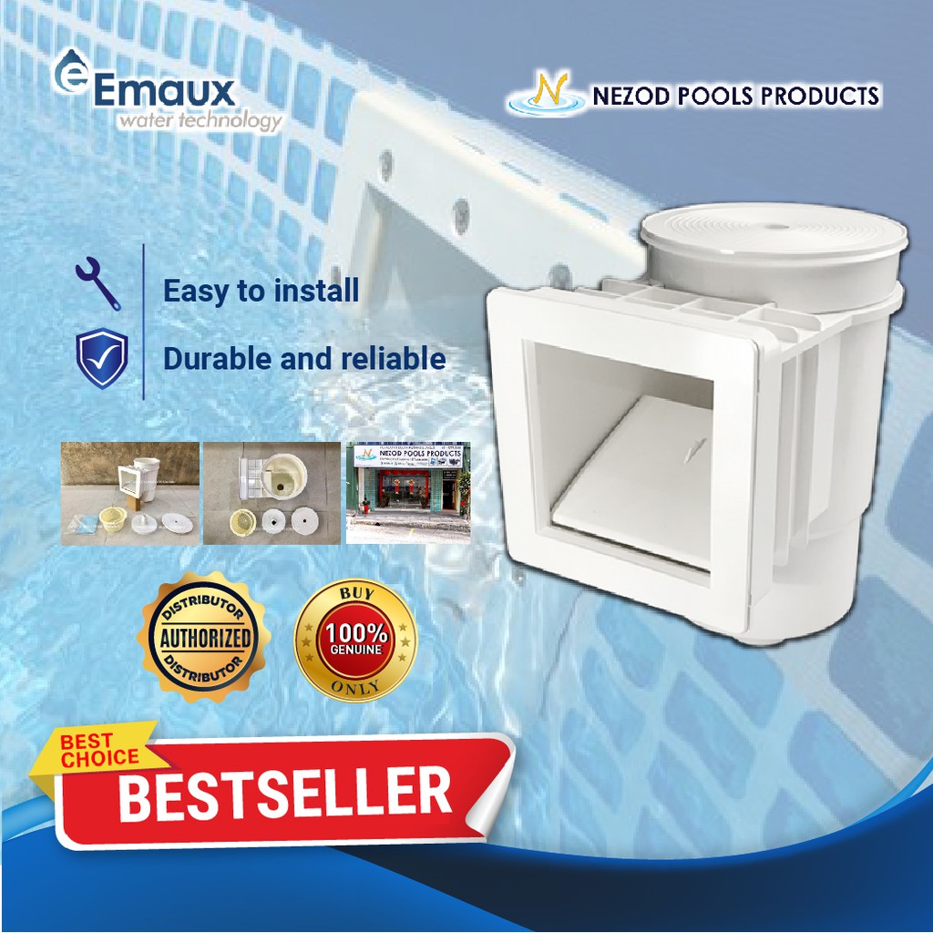 EMAUX EM0010-RV SPA Skimmer Box (Concrete & Vinyl Pool) - 1.5inch ...
