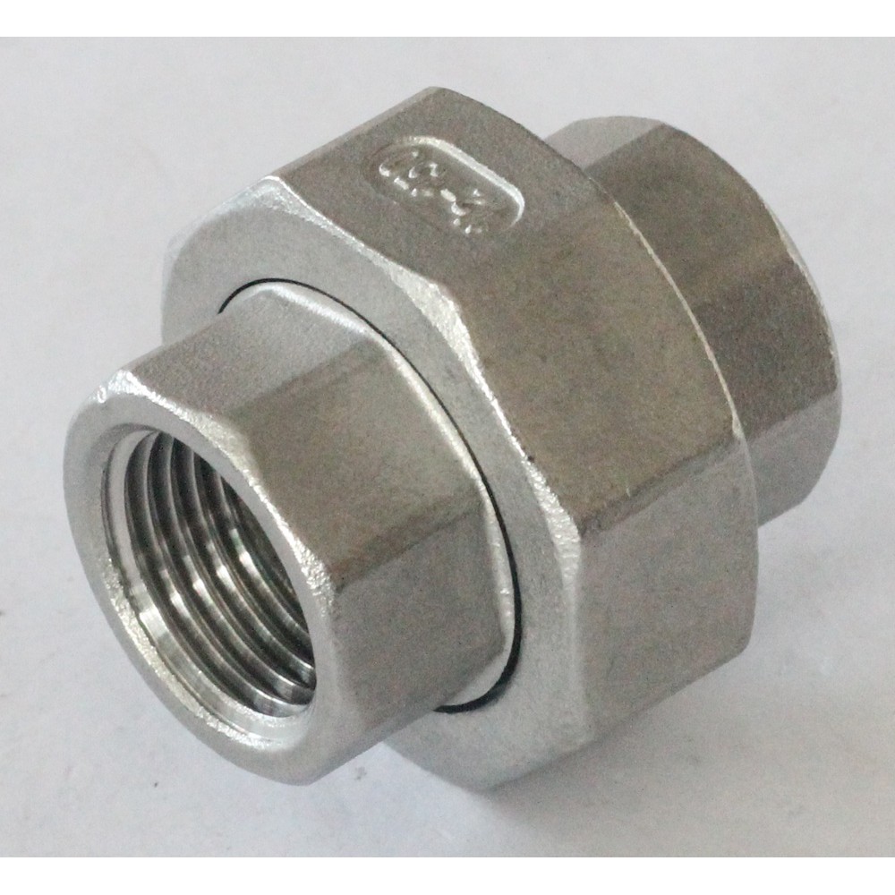 Stainless Steel 304 Union Coupling with Teflon Gasket 1/2 inch, 15 mm ...