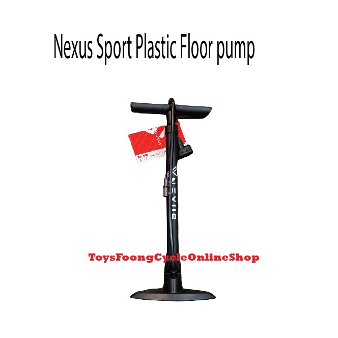 Nexus Plastic Floor Pump (160Psi)(Black) | Shopee Malaysia